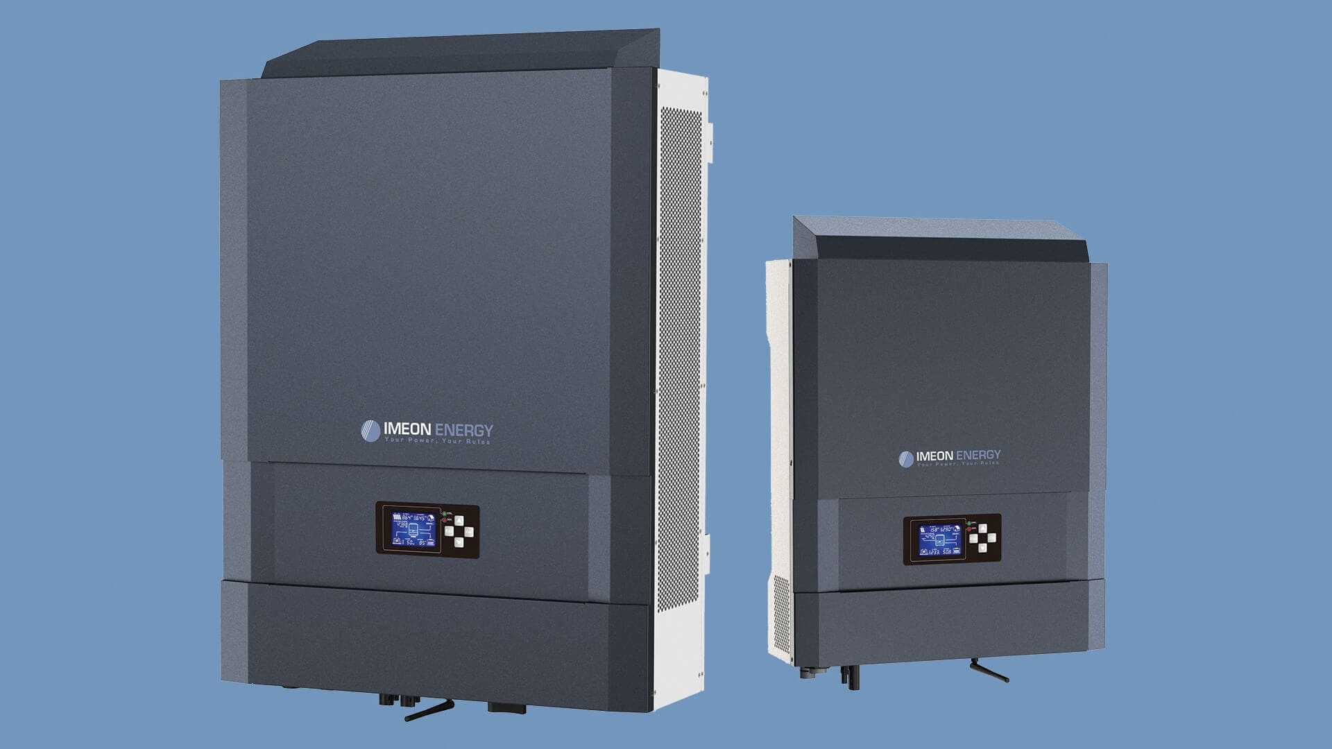 Backup autoconsommation onduleur hybride solaire IMEON ENERGY